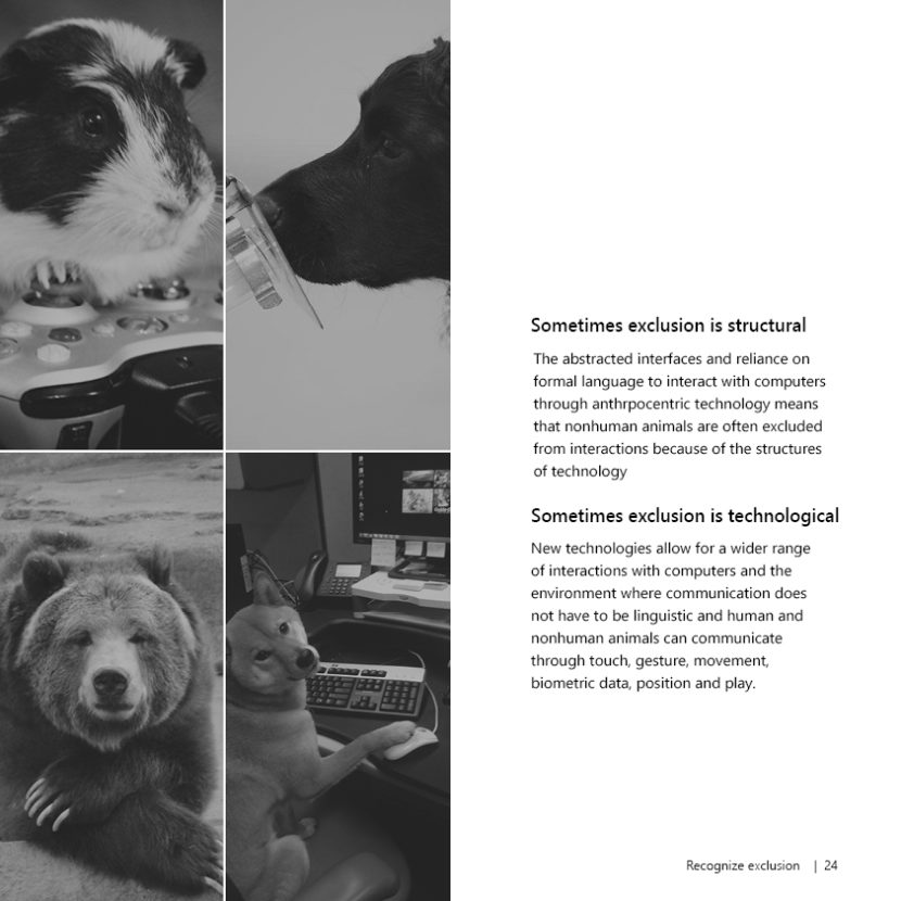 Interspecies Toolkit – Interspecies Design