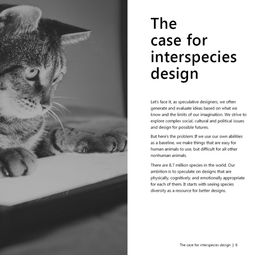 Interspecies Toolkit – Interspecies Design