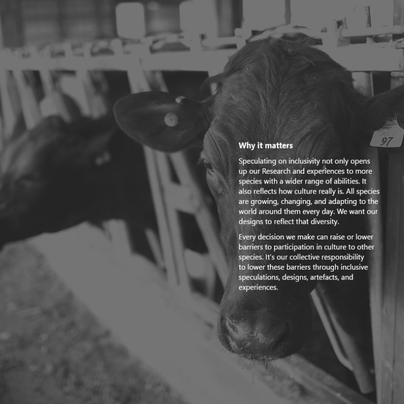 Interspecies Toolkit – Interspecies Design
