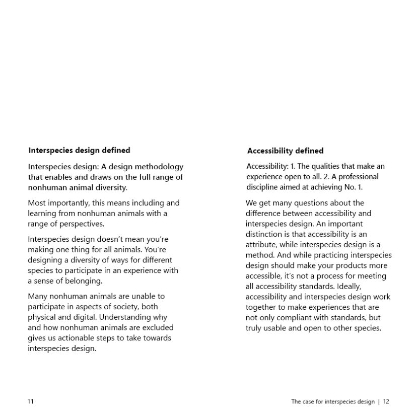 Interspecies Toolkit – Interspecies Design