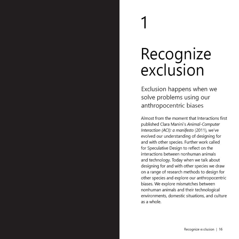 Interspecies Toolkit – Interspecies Design